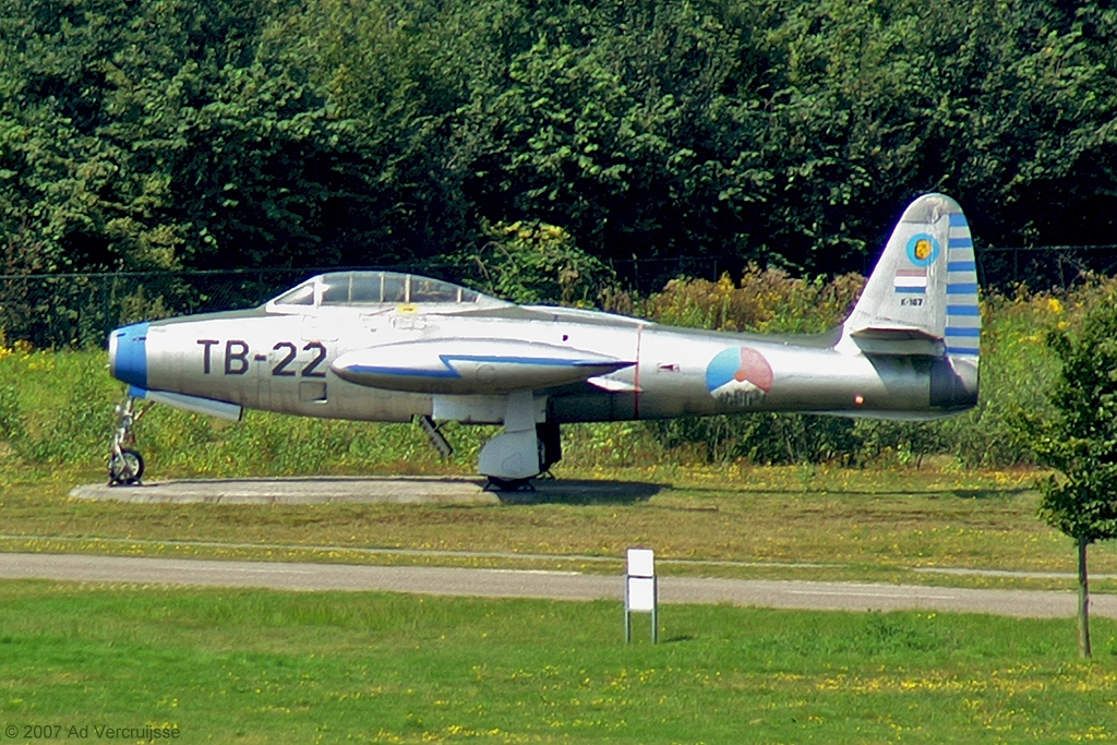 Republic F-84G Thunderjet photos